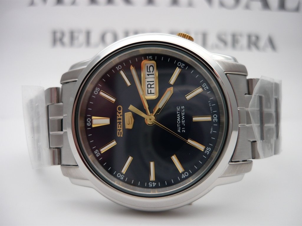 Seiko 5 Clasico Automatico Acero Snkl79 Fotos Reales