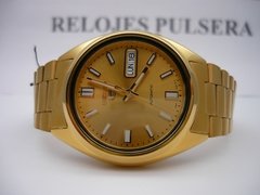 Seiko 5 Clasico Automatico Dorado Snxs80k Fotos Reales