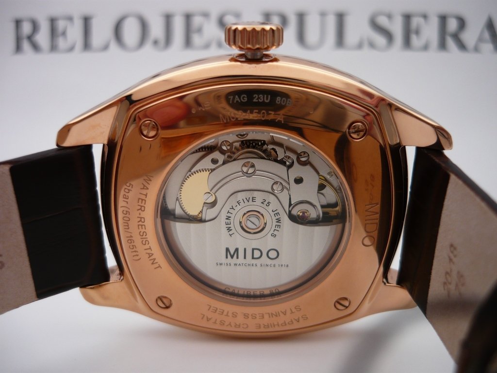 Mido Belluna Royal Cal. 80 M024.507.36.061.00 Fotos Reales
