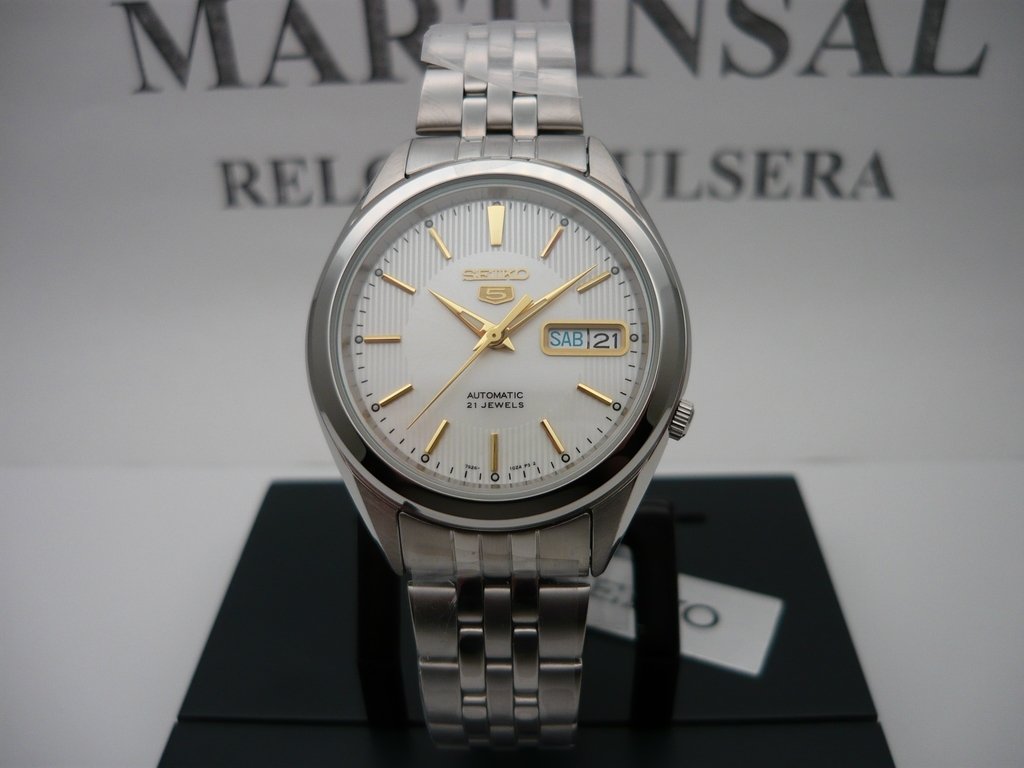Seiko 5 Clasico Automatico Acero Snkl17 Fotos Reales