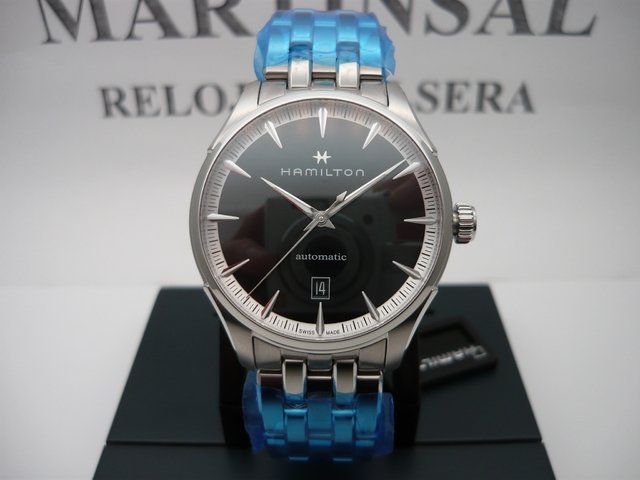 Hamilton Jazzmaster Automatico 40mm H32475130 Fotos Reales