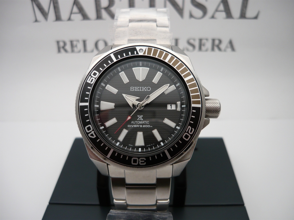 Seiko Prospex Samurai Diver Automatico Srpf03 Fotos Reales