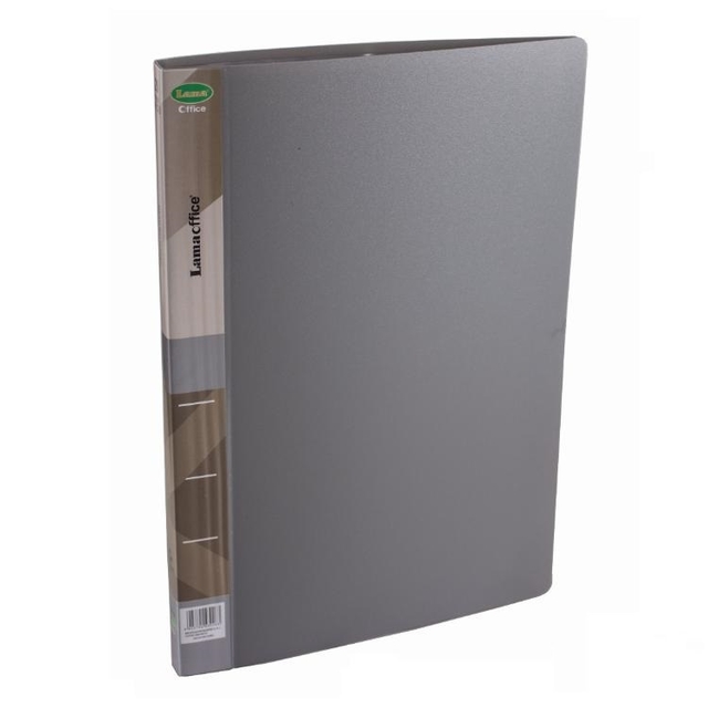 Carpeta Foliada 20 Folios A4 Gris