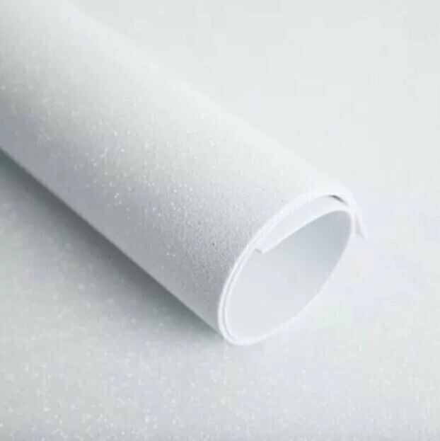 Goma Eva 2 Mm Mega Brillo Blanco