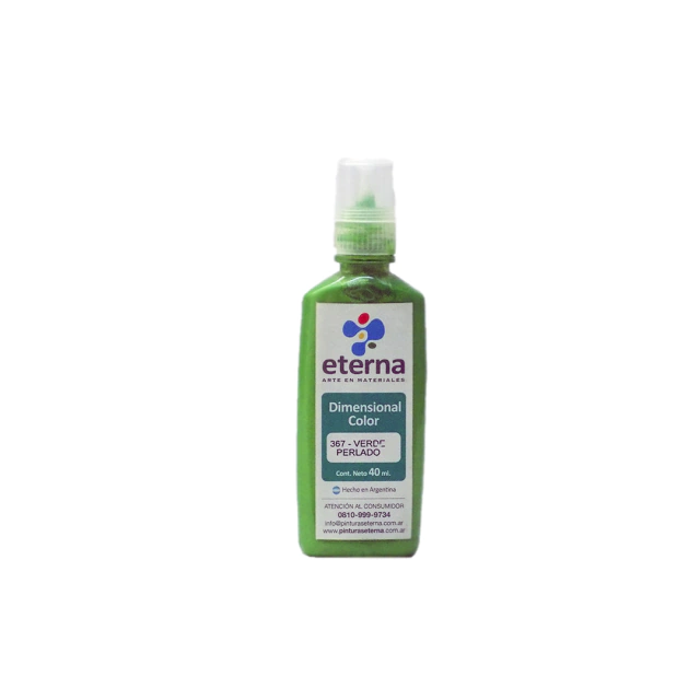 Pintura Dimensional Eterna Perlado Verde 40 M