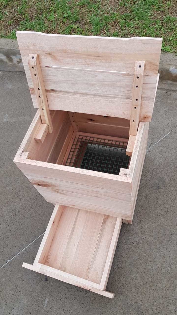 Compostera Abonera de Madera 216 litros