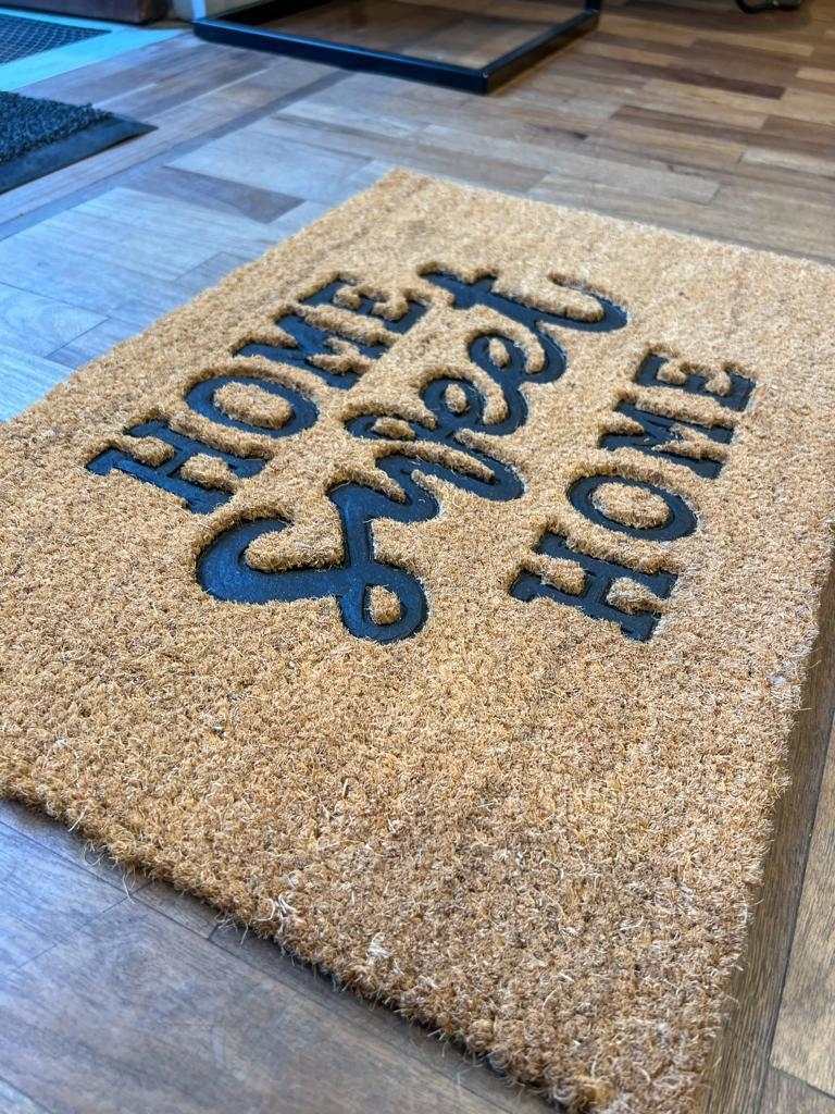 FELPUDO HOME SWEET HOME CALADO 40X60 - DecoHome