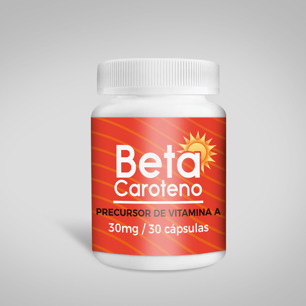 Beta Caroteno - 30mg 30 cápsulas