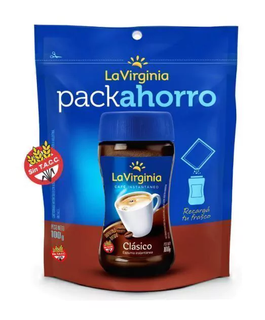 CAFE LA VIRGINIA CLASICO DOY PACK 100G