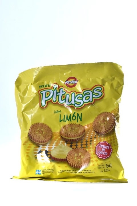 GALLETITAS MINI PITUSA LIMON 160G