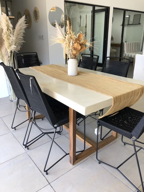 MESA DE MICROCEMENTO Y PETERIBI. - Conpasiondeco