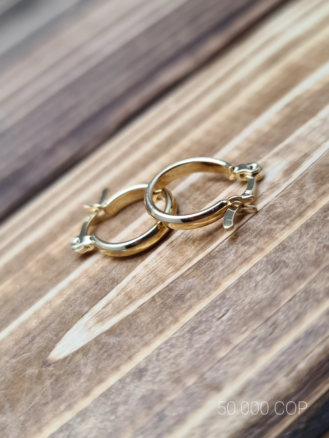 CANDINGA MINI EN ORO LAMINADO AMERICANO - GOLDEN STORE