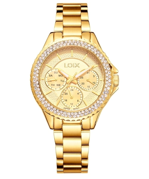 RELOJ LOIX L1196 DORADO - Comprar en GOLDEN STORE
