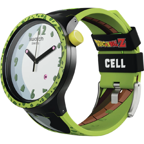 RELOJ SWATCH SB01Z401 CELL DRAGON BALL Z - GOLDEN STORE