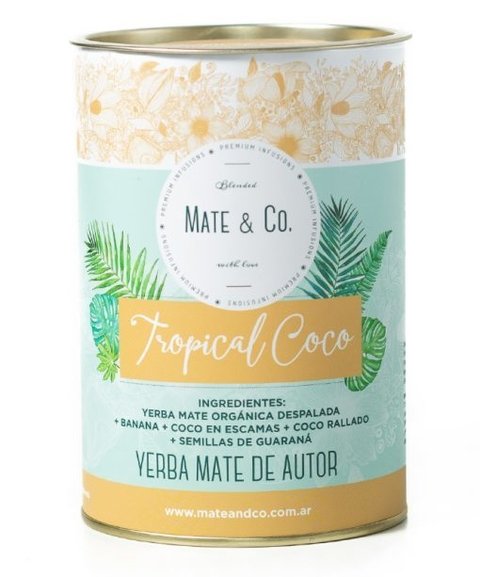 MATE Y CO - BLENDS DE YERBA MATE ORGÁNICA CON HIERBAS