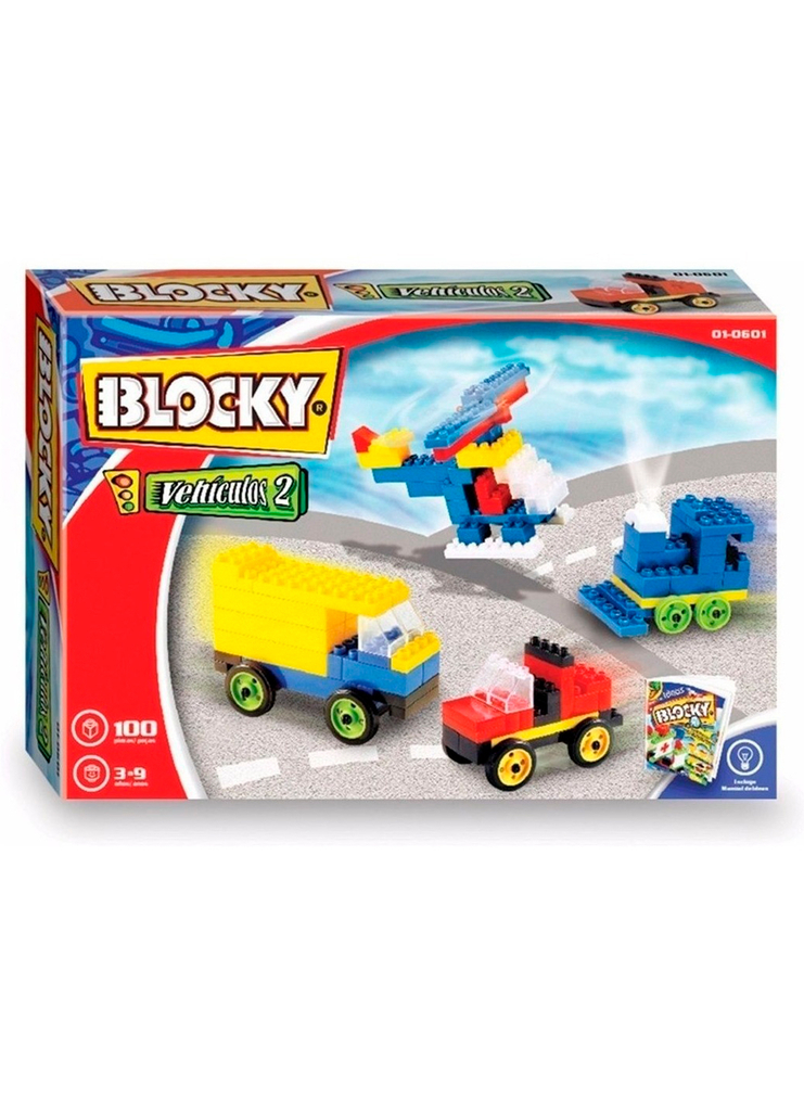Blocky Vehiculos 2 De 100 Piezas - TinyBaby Argentina