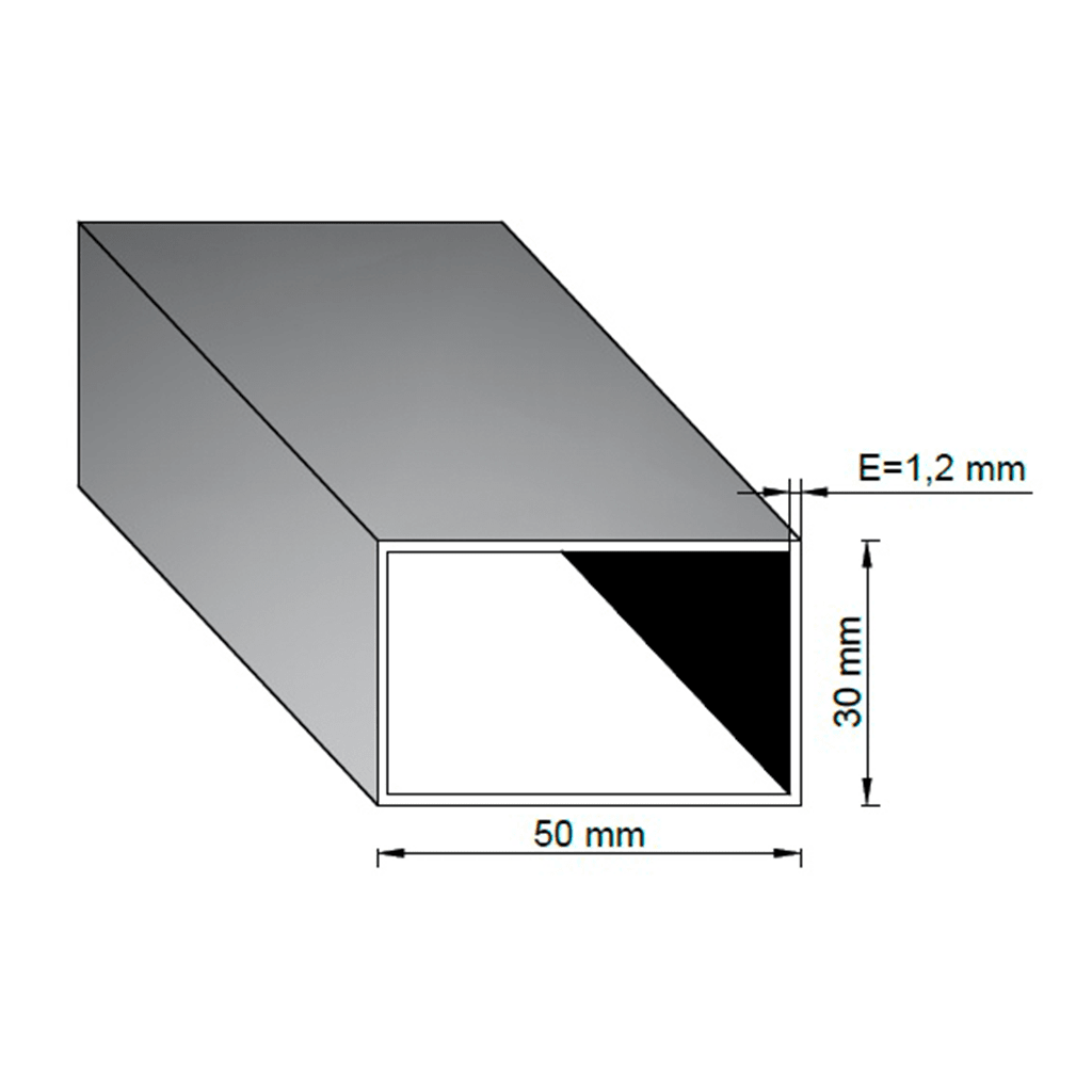 Tubos Rectangulares - Comprar en Hierros Líder
