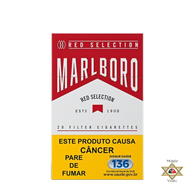 Cigarro Marlboro Box Crafted Red Cart com 20und
