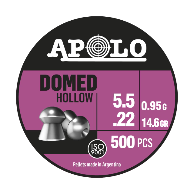 BALINES DOMED HOLLOW 5,5 X 500 - Comprar en Apolo shop