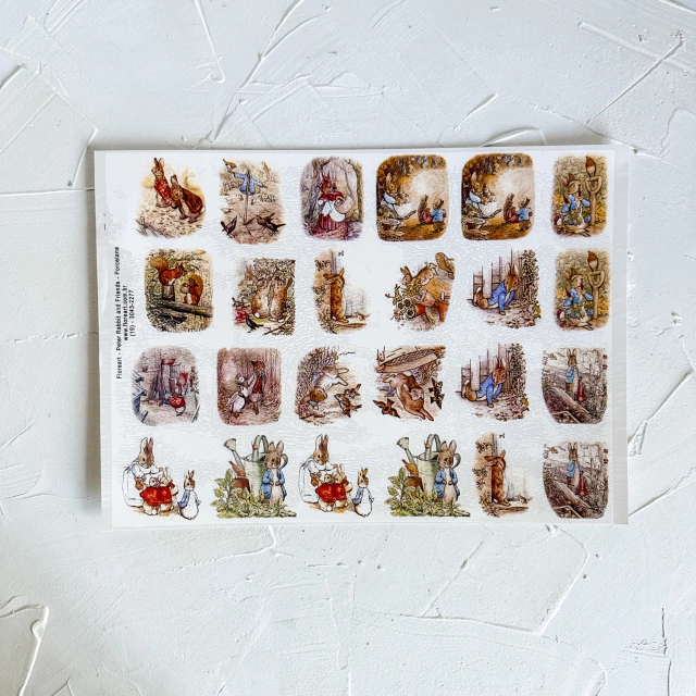 Calco Color Peter Rabbit and Friends - Matiz Porcelana