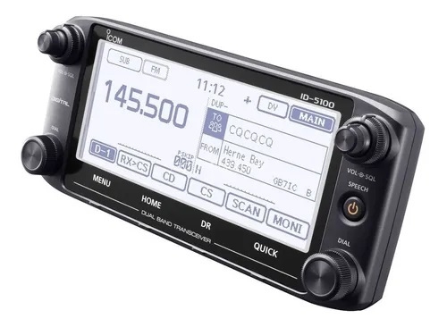Icom Id-5100a Deluxe 144 / 430 Mhz Dual Band Dstar Gps Touch