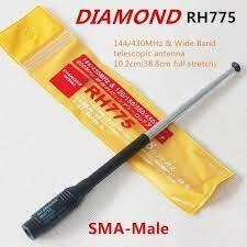 Antena Telescopica Diamond Rh775 Bibanda Macho