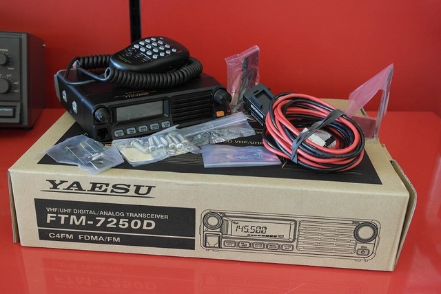 Yaesu Ftm-7250d Vhf/uhf - Fm/fdma Digital C4fm Fusion Il