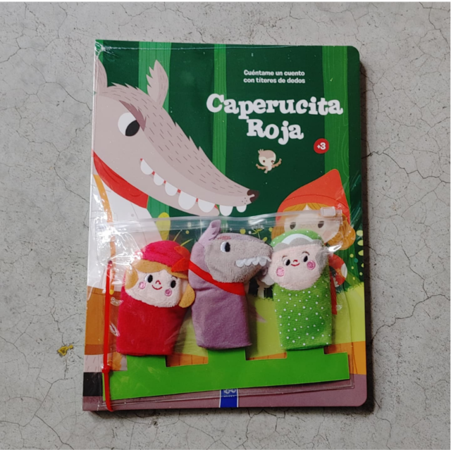 CUÉNTAME UN CUENTO CON TÍTERES DE DEDO: CAPERUCITA ROJA