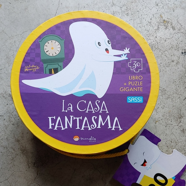 LA CASA FANTASMA - LIBRO + PUZLE GIGANTE (30 PIEZAS)