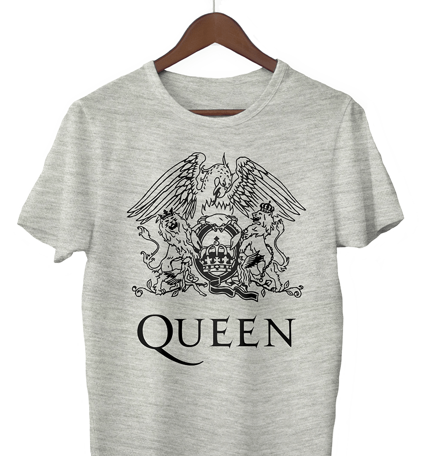 Remera Queen Logo Negro - Comprar en Tienda Uke