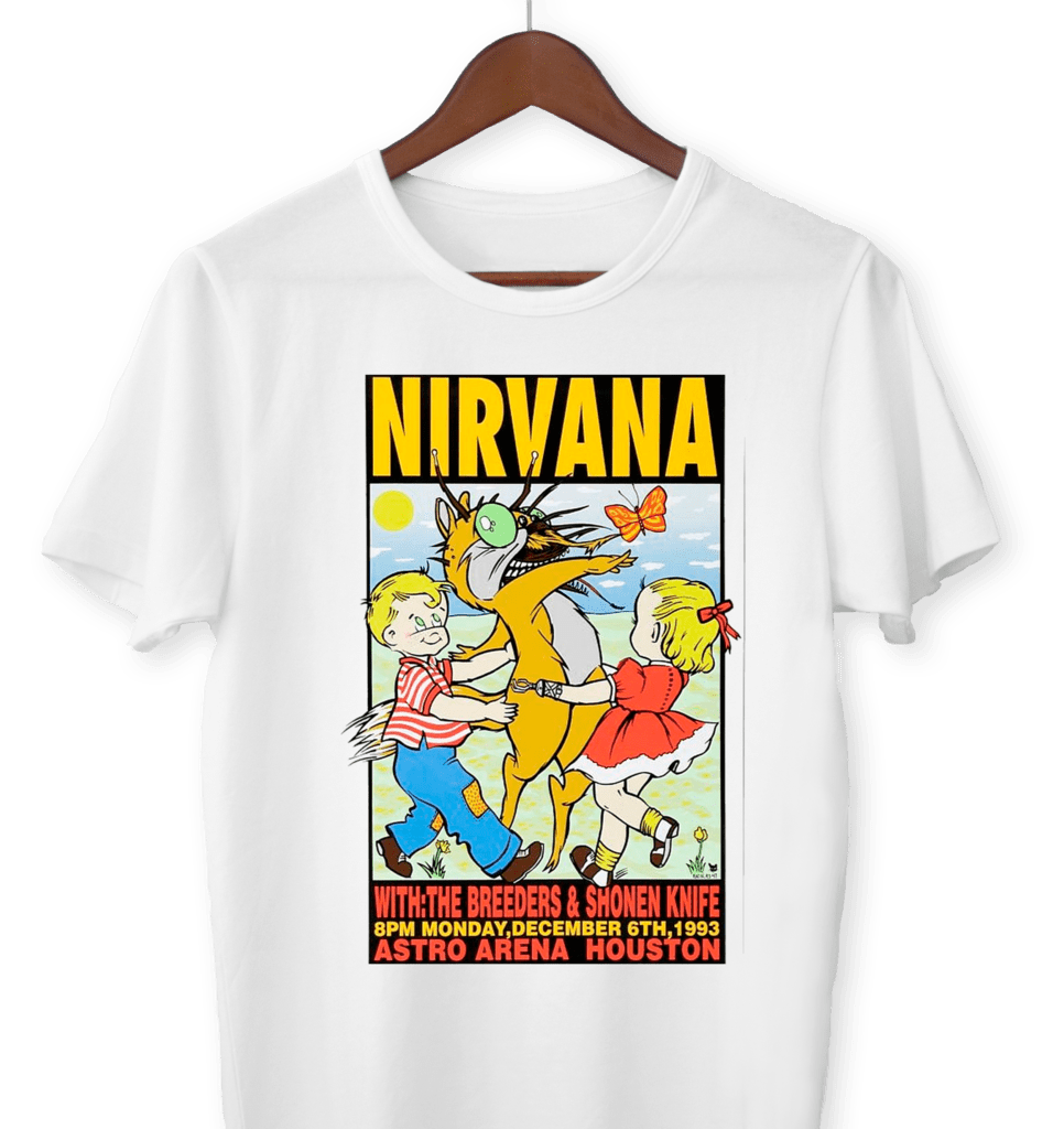 Remera Nirvana Dise?o Exclusivo - Comprar en Tienda Uke