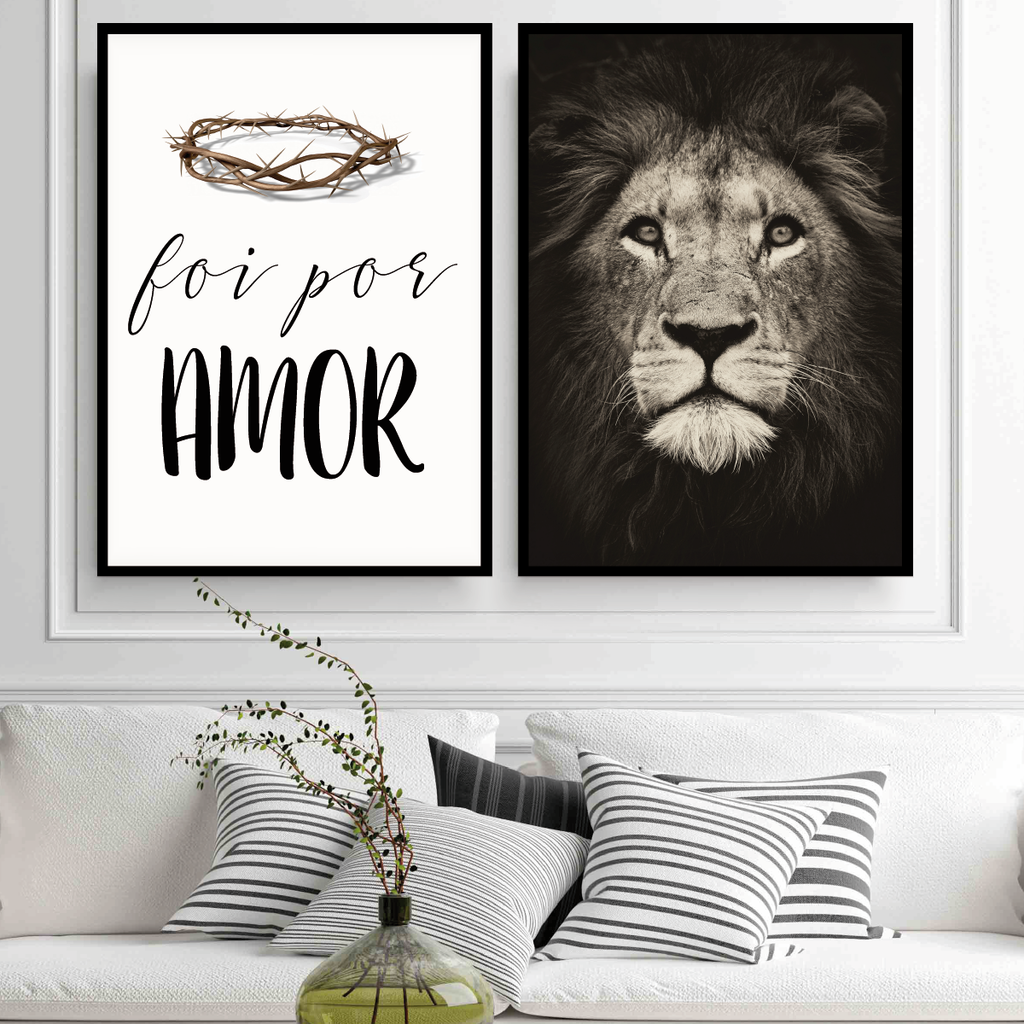 QUADRO - DUO: FOI POR AMOR