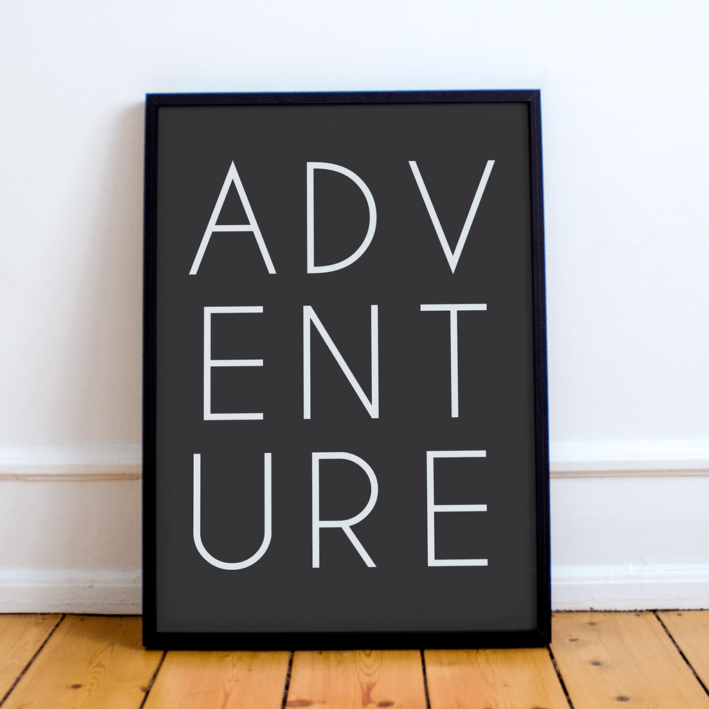 Quadro - Adventure (Preto)