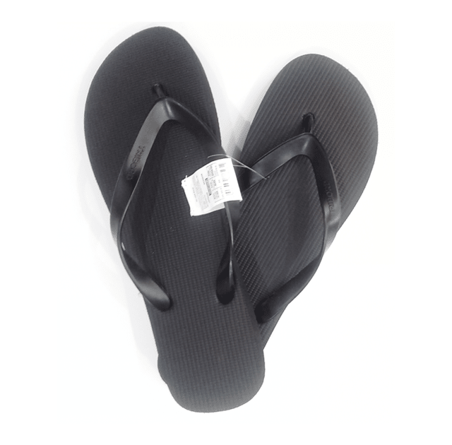 Sandalias (chanclas, chancletas) ecológicas con material reciclado
