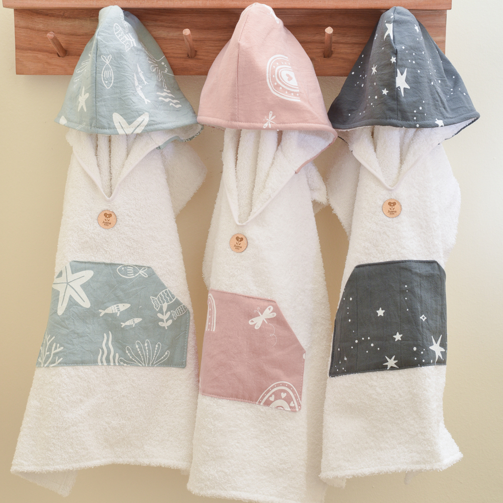 Toalla Poncho Estampado - Comprar en Juana Kids