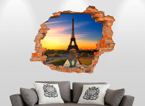 Vinilo 3d Paisajes Italia