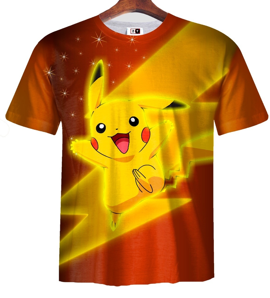 Remera ZT-0856 - Pikachu (Pokemon) - ZT indumentaria