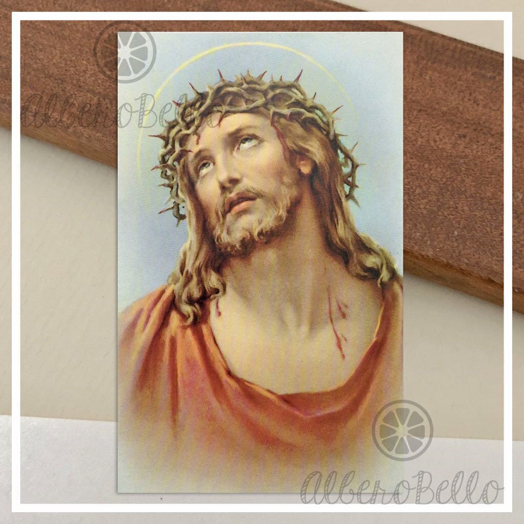 Estampa de Jesús coronado de espinas
