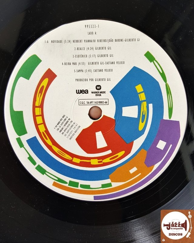Gilberto Gil - Unplugged - Jazz & Companhia Discos