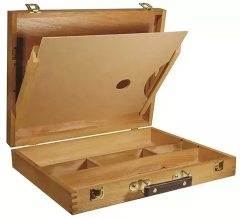 Caja encerada para Pintor con Paleta STATIO