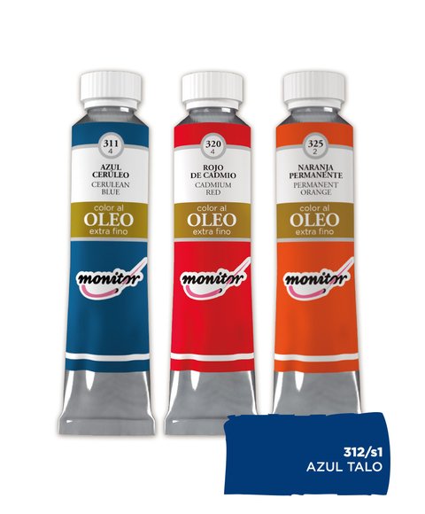 Oleo Profesional MONITOR Azul Talo 312 S1