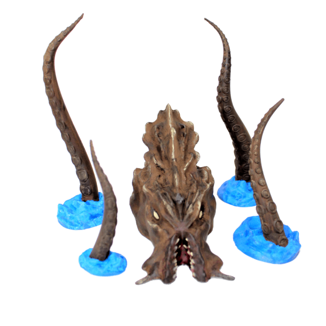 KRAKEN - MINIATURA DE PERSONAGEM PARA RPG - GORILLA 3D