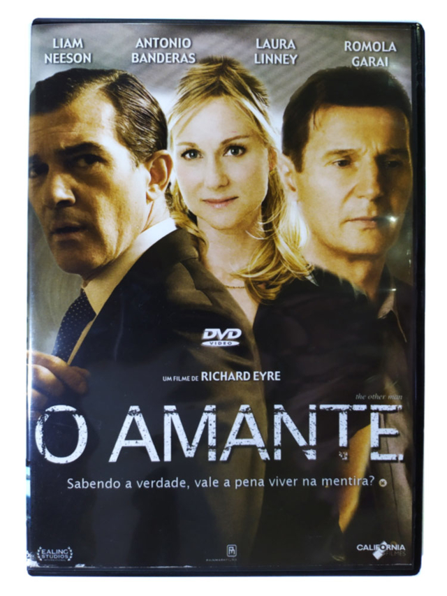 Dvd O Amante Liam Neeson Antônio Bandeiras Laura Linney Original Romola ...