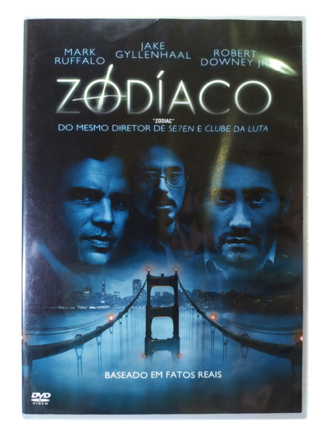 DVD Zodíaco Mark Ruffalo Robert Downey Jr Jake Gyllenhaal Original ...