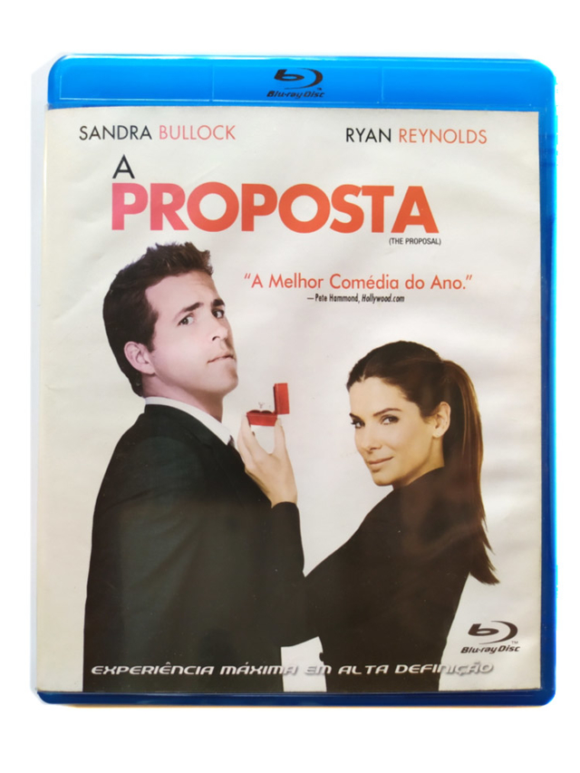 Blu-Ray A Proposta Sandra Bullock Ryan Reynolds The Proposal Original ...