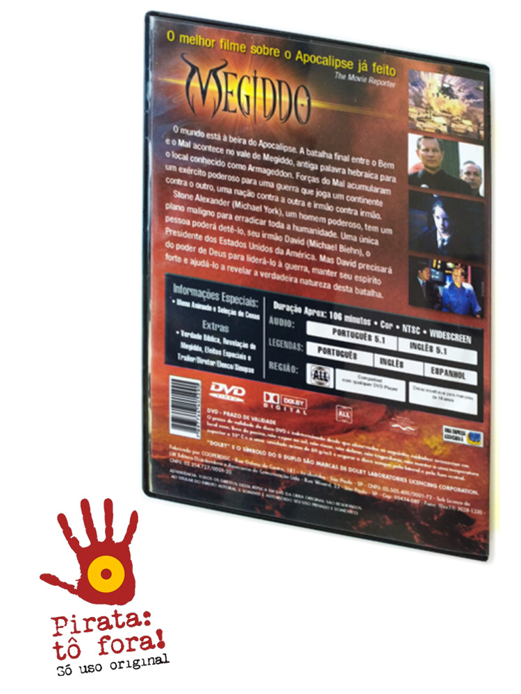 DVD Megido Michael York Michael Biehn Franco Nero Original Udo Kier ...