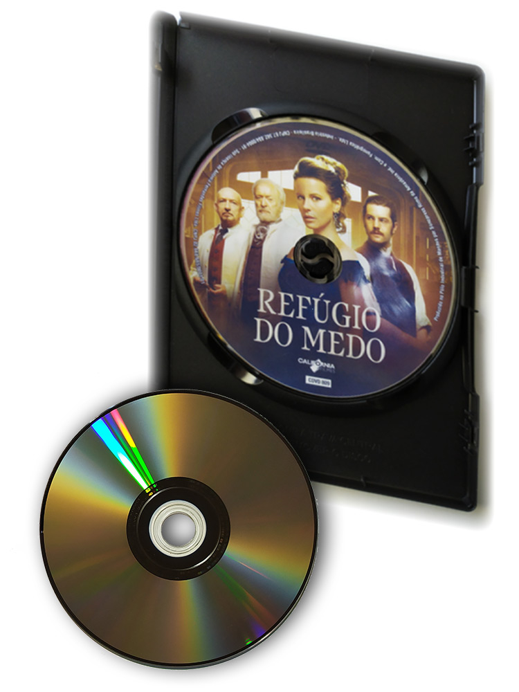 DVD Refúgio do Medo Kate Beckinsale Michael Caine Original Ben Kingsley Jim Sturgess Eliza ...