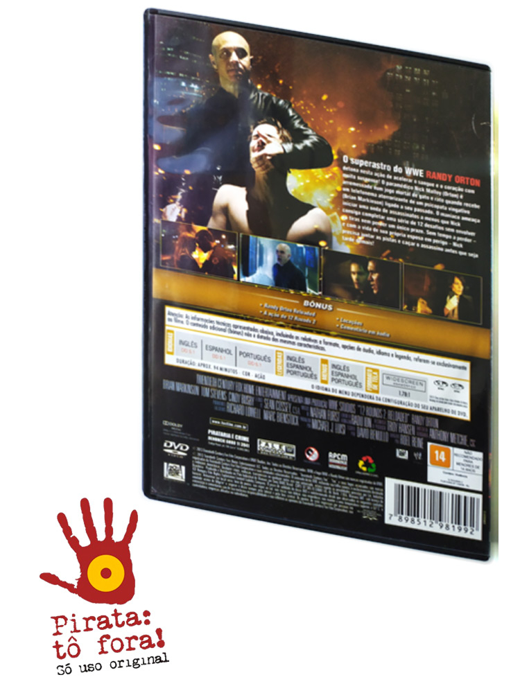 DVD 12 Rounds 2 Randy Orton Cindy Busby Brian Markinson Original ...