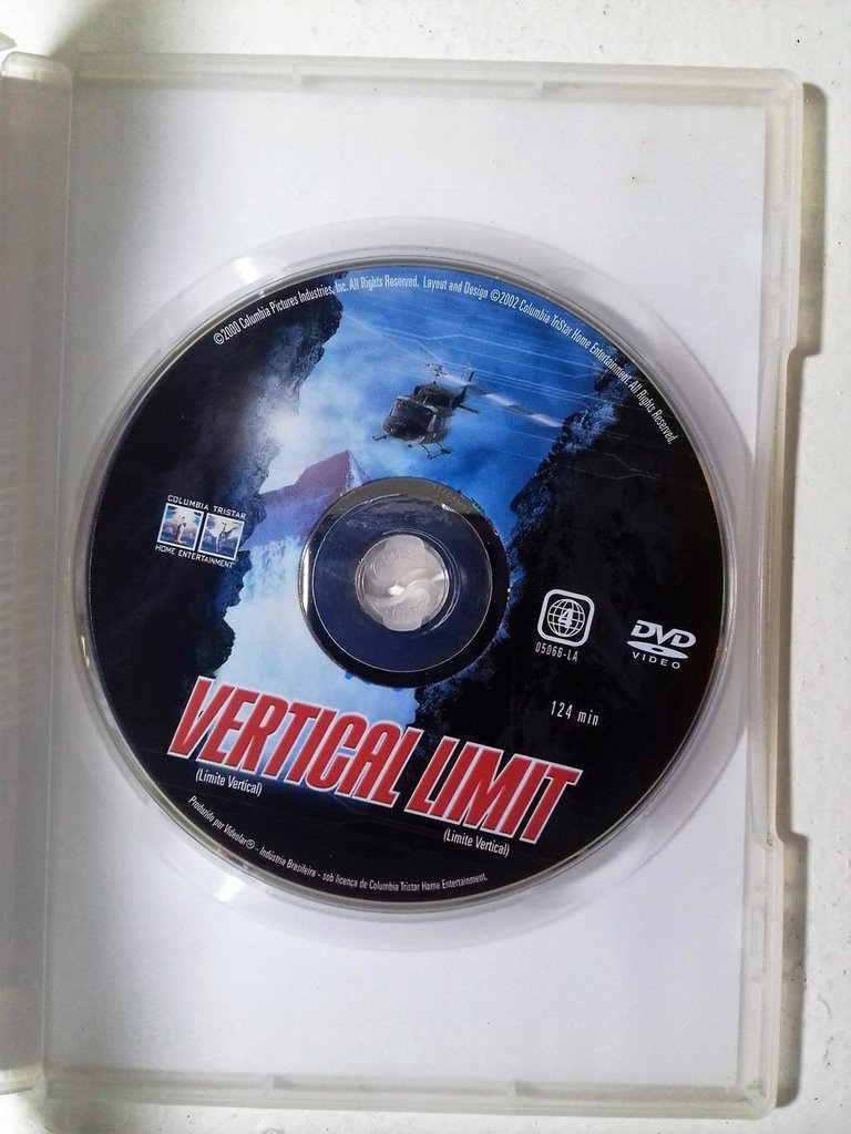 DVD Limite Vertical Original Vertical Limit Edição Especial