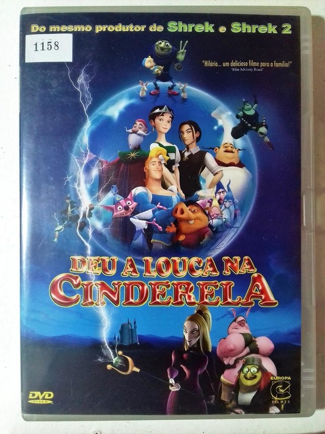 Dvd Deu a Louca na Cinderela Direção: Paul J. Bolger, Yvette Kaplan ...